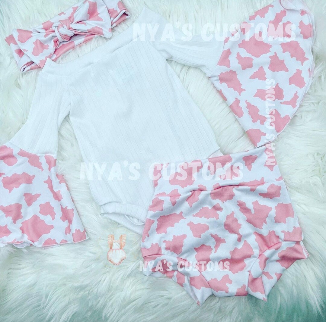 My First Rodeo Birthday Outfit, Rodeo Bodysuit for Girl, Bummie With ...