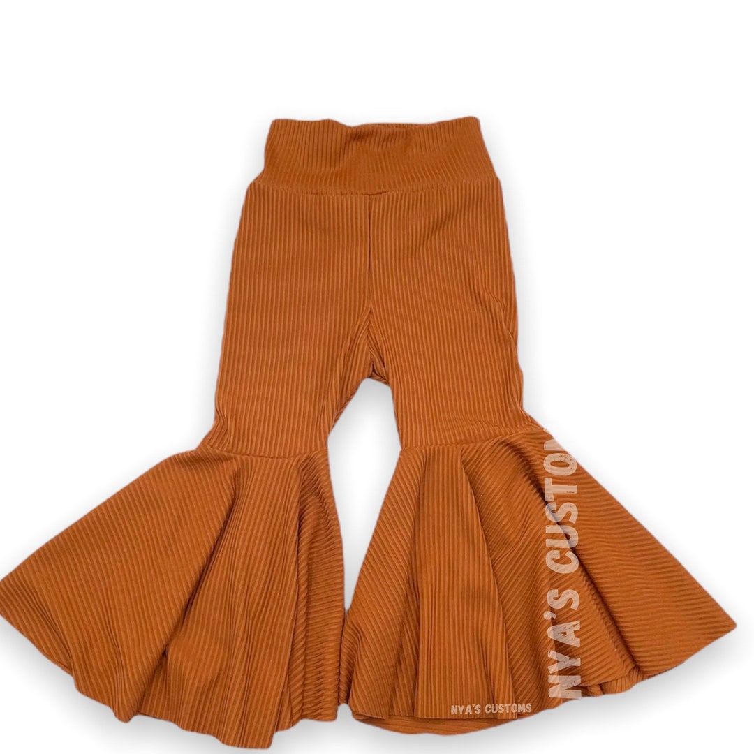 Rustic Bell Bottoms for Toddler, Baby Bell Bottoms, Boho Bell Bottoms ...
