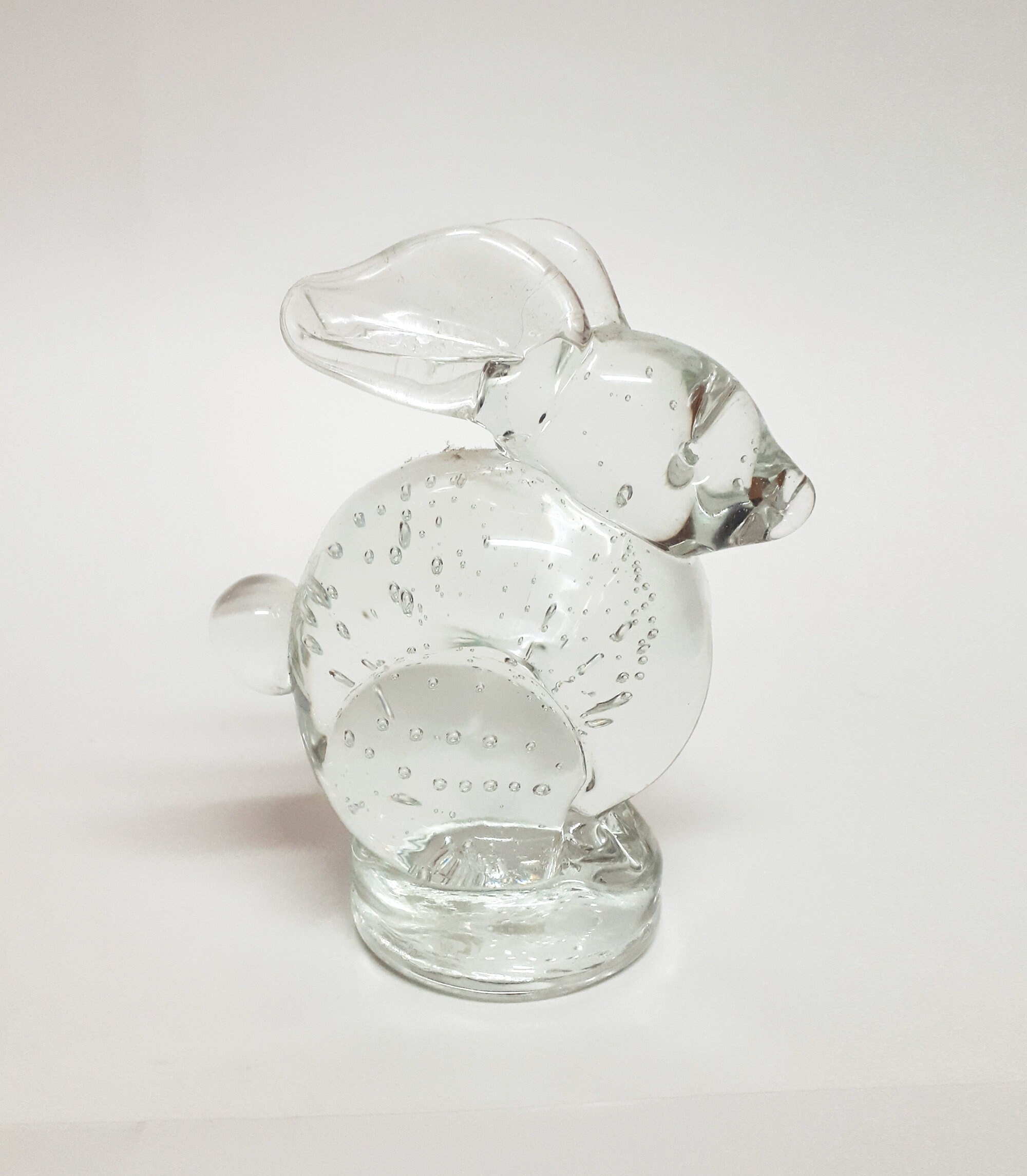 Altaglass Rabbit Glass Art Art & Collectibles etna.com.pe