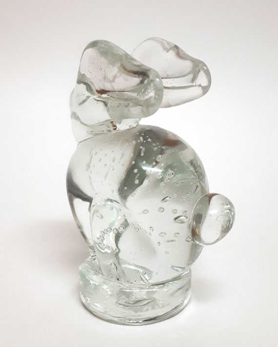 Altaglass Rabbit Glass Art Art & Collectibles etna.com.pe