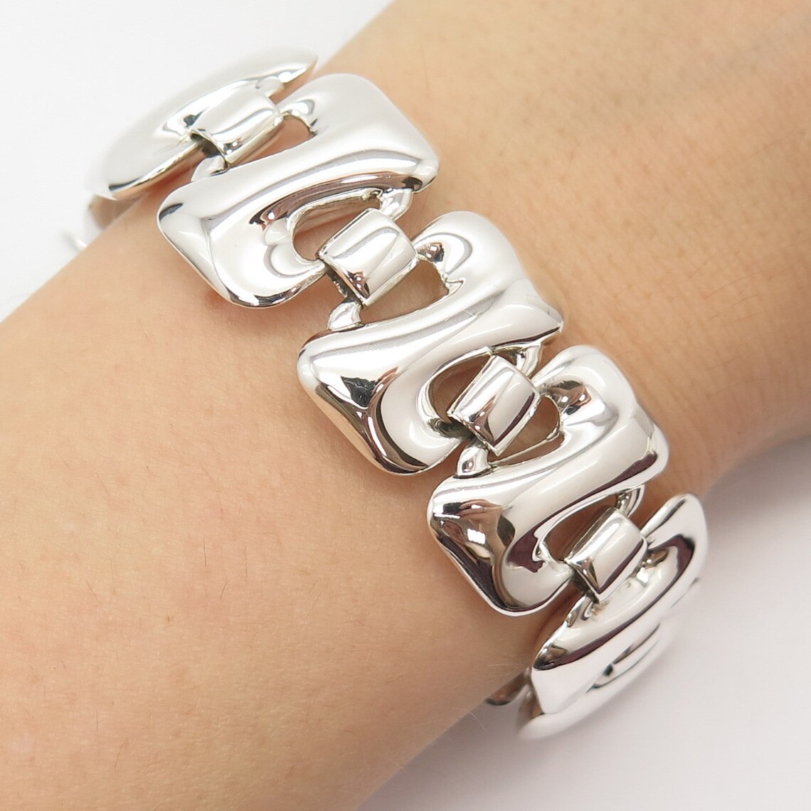 925 Sterling Silver Vintage Letter "z" Link Bracelet 7" - Etsy