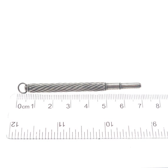 925 Sterling Silver Antique Art Deco Twisted Mechanic… - Gem