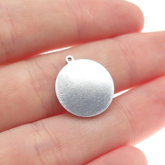 925 Sterling Silver Sad Face Tear Emoji Oxidized Mini… - Gem