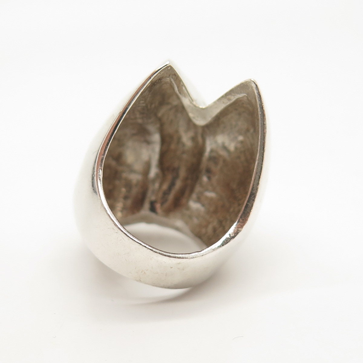 925 Sterling Silver Vintage Mexico Modernist Statement Ring - Etsy