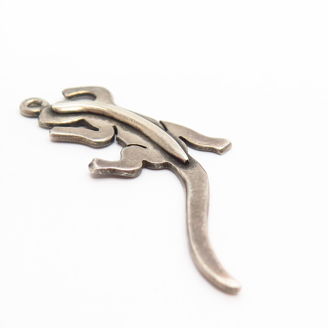 925 Sterling Silver Iguana / Lizard Design Pendant | Etsy