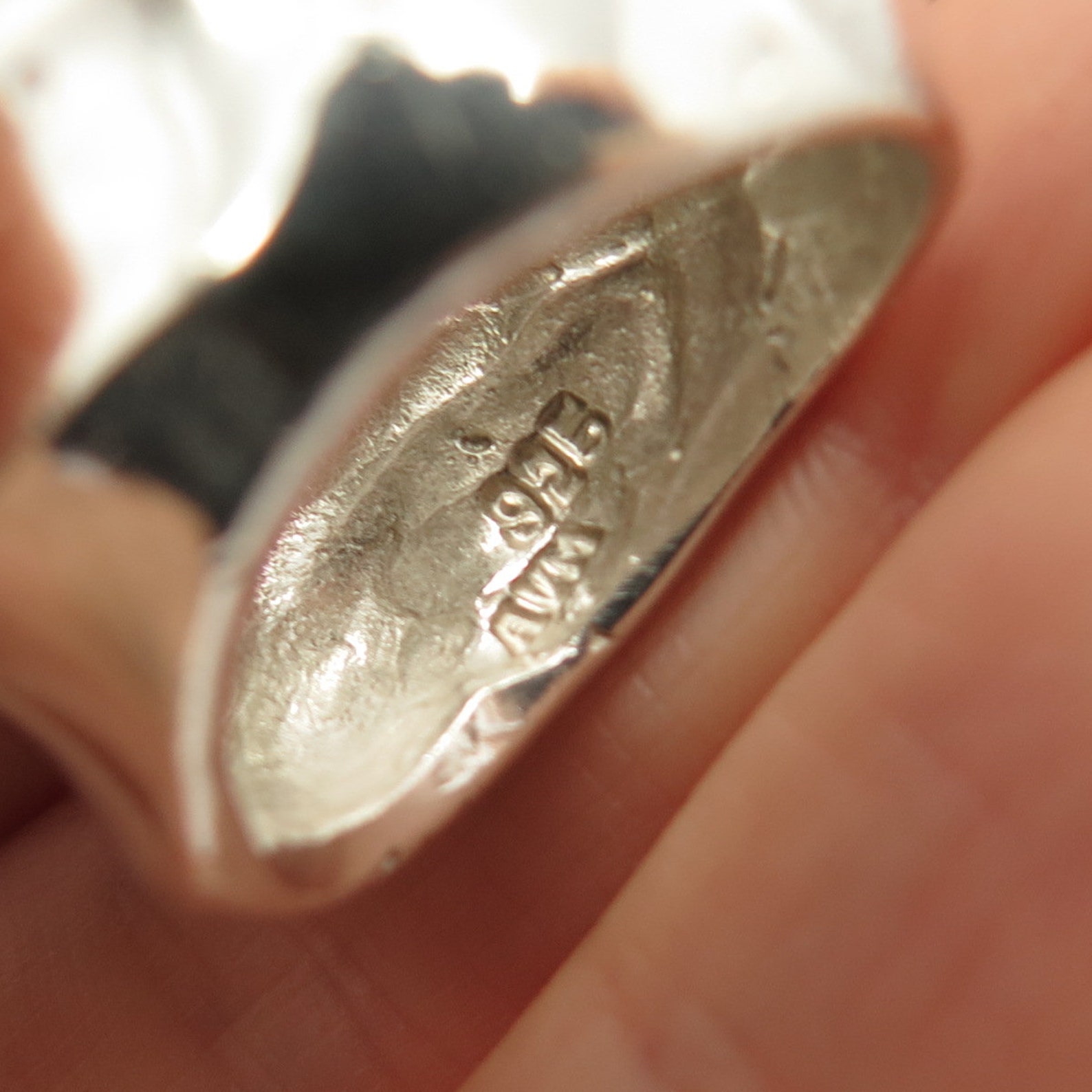 925 Sterling Silver Vintage Mexico Shell Design Ring Size 5 | Etsy