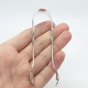 925 Sterling Silver Vintage R. Wallace and Sons Mfg. Co. Sugar Tongs - Etsy