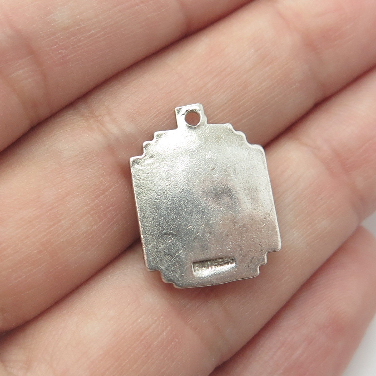 925 Sterling Silver Antique WWII Enamel US Army Pro Patria Charm ...