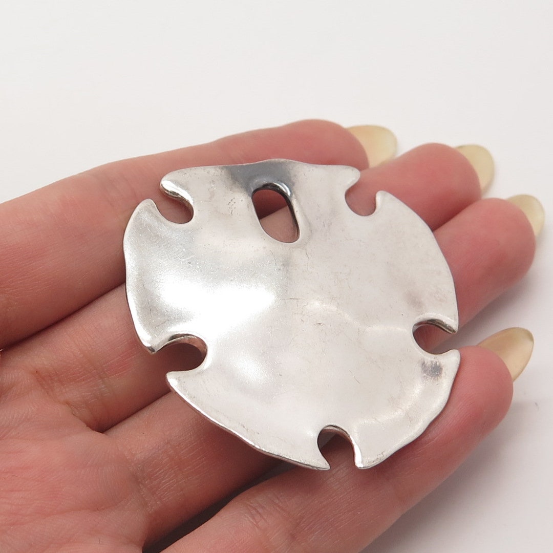 925 Sterling Silver Vintage Robert Lee Morris Modernist Slide Pendant ...