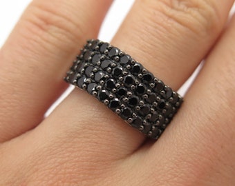 Melanite Ring | Etsy