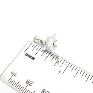 925 Sterling Silver Vintage C Z Dolphin for Good Luck Pendant - Etsy