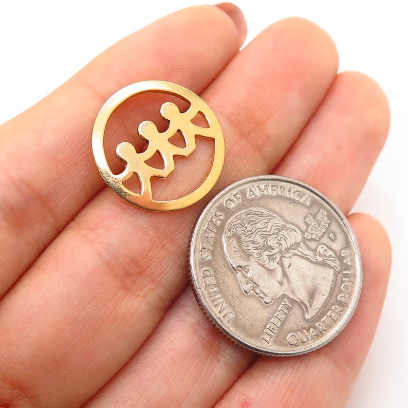 Gold Filled Vintage E.A. Adams Children Holding Hands Pin - Etsy