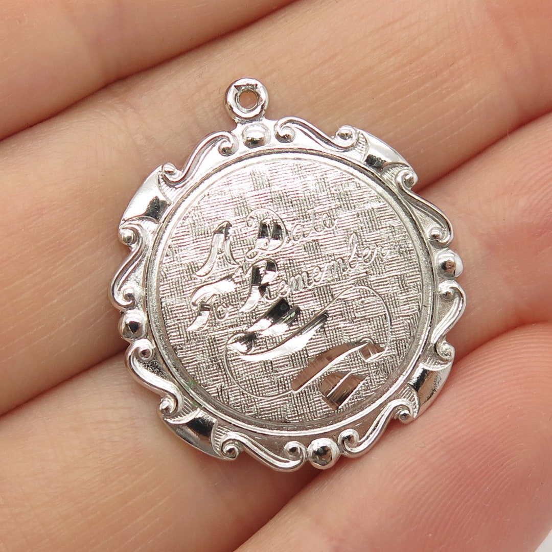 925 Sterling Silver Vintage Griffith and Sons Co "a Date to Remember ...