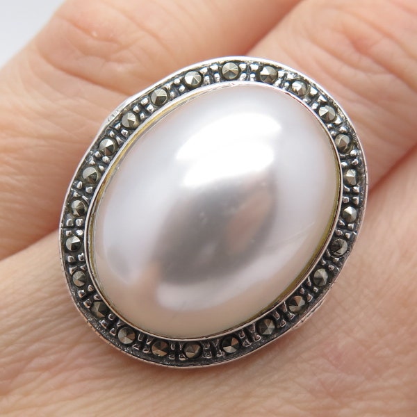 Faux Pearl Ring - Etsy