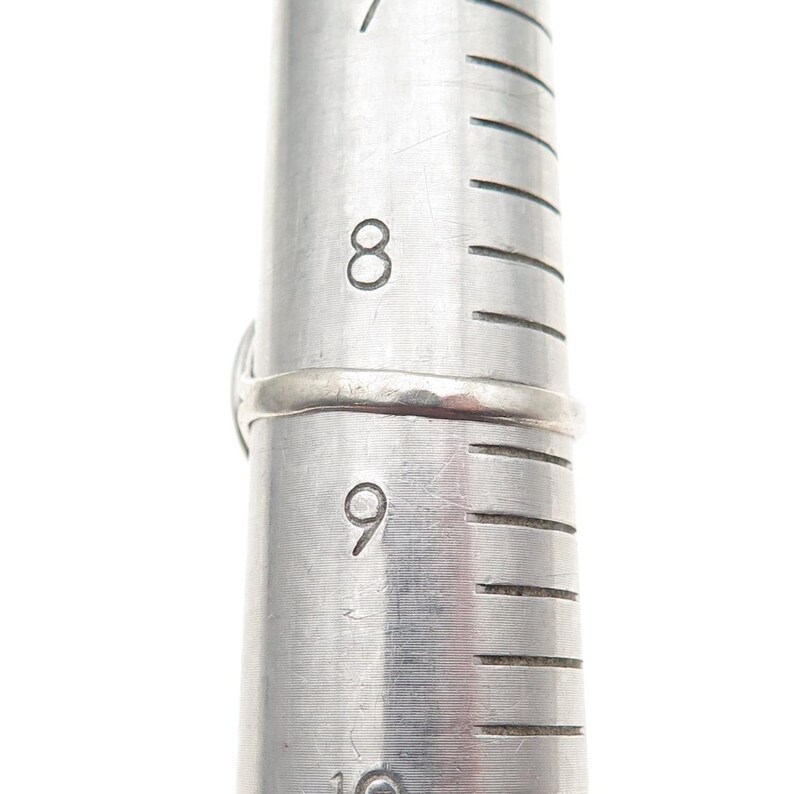 Cecil Ashley Navajo Old Pawn Sterling Silver Vintage MOP Feather Ring ...