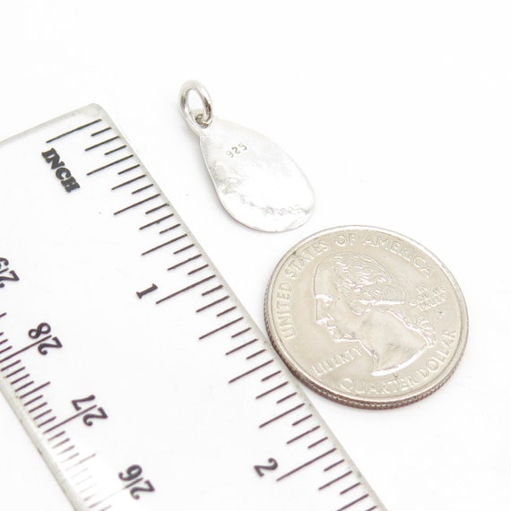 925 Sterling Silver Vintage "Madisyn" Heart Charm Pen… - Gem