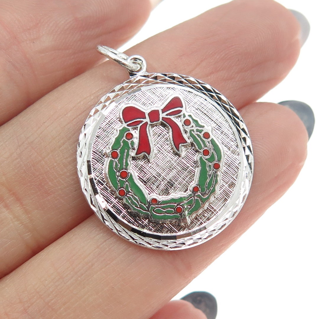 GRIFFITH and SONS CO 925 Sterling Silver Antique Art Deco Christmas ...