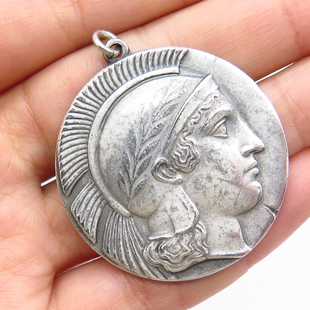 925 Sterling Silver Vintage Medallic Art Co. new York Classical Club ...