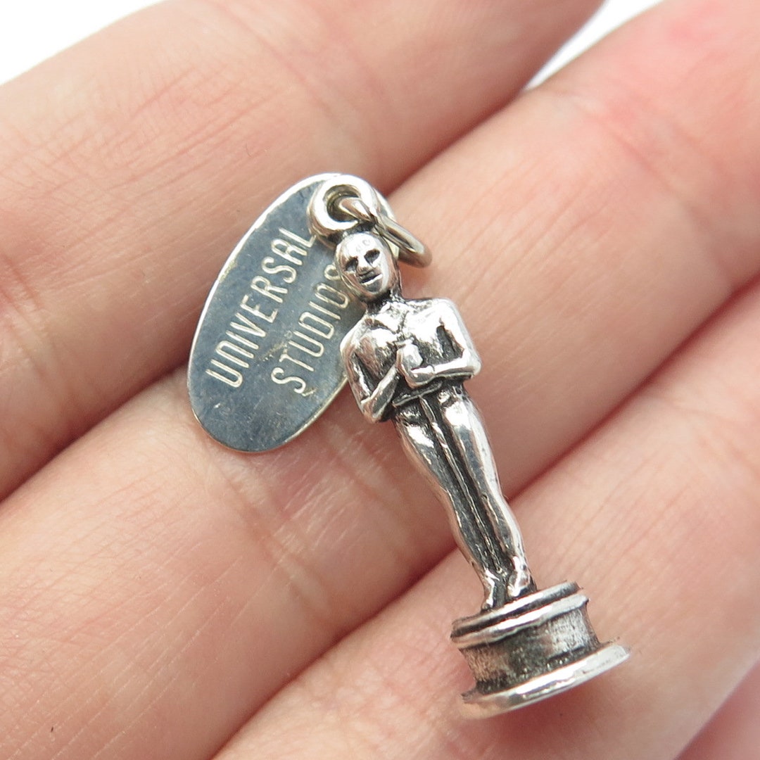 925 Sterling Silver Vintage Universal Studios Oscar Trophy - Etsy