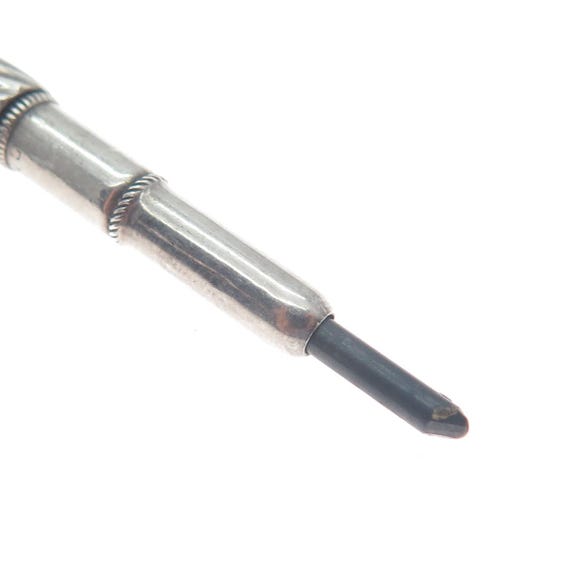 925 Sterling Silver Antique Art Deco Twisted Mechanic… - Gem