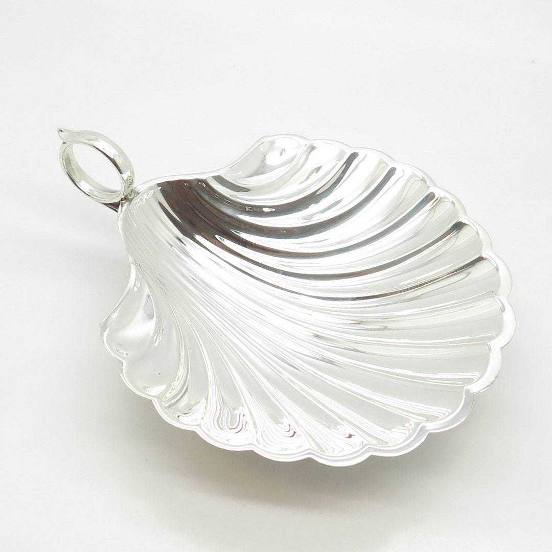 925 Sterling Silver Antique Art Deco Fisher Bon Bon Shell Handled and ...