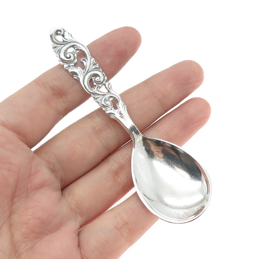 BRODRENE MYLIUS 830S Silver Vintage Norway Tele Tea Caddy Spoon - Etsy
