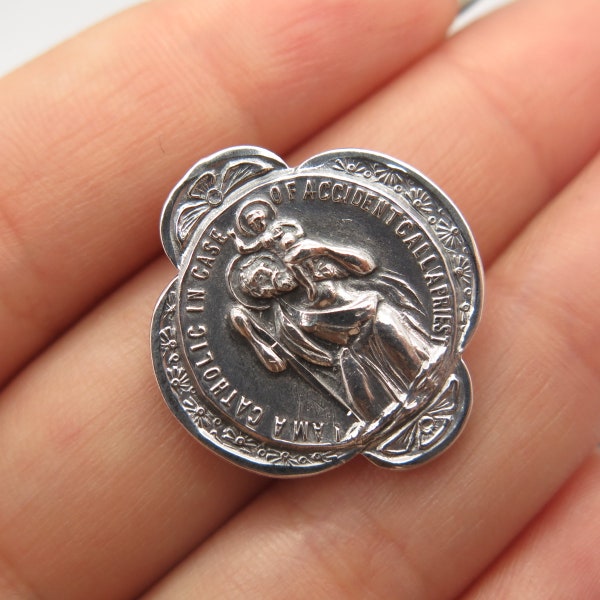 St Christopher Pin - Etsy