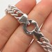 925 Sterling Silver Vintage Italy Cable Link Bracelet - Etsy