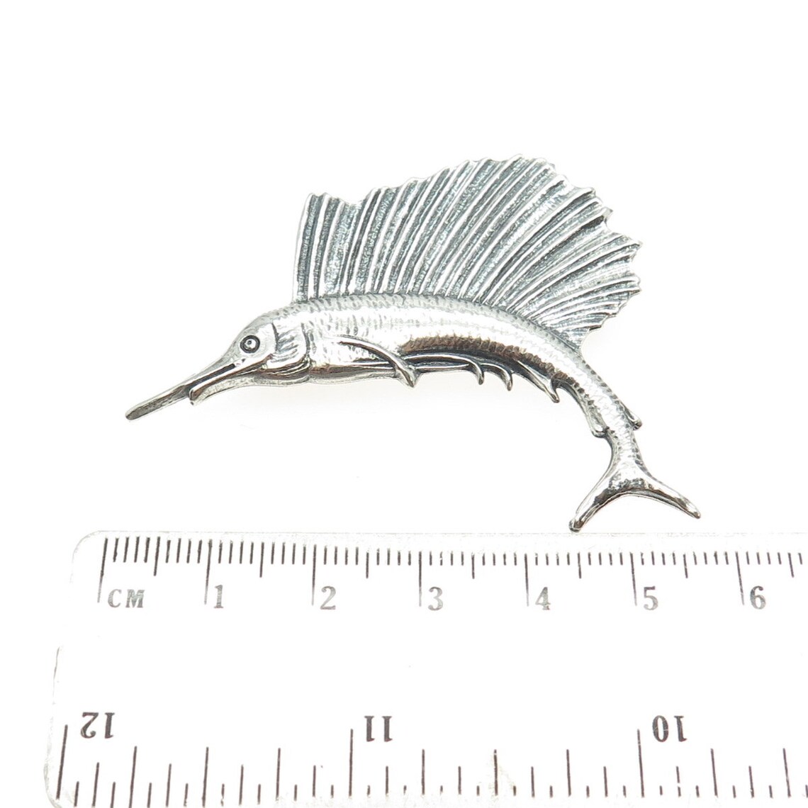 925 Sterling Silver Antique Art Deco Swordfish Pin Brooch - Etsy