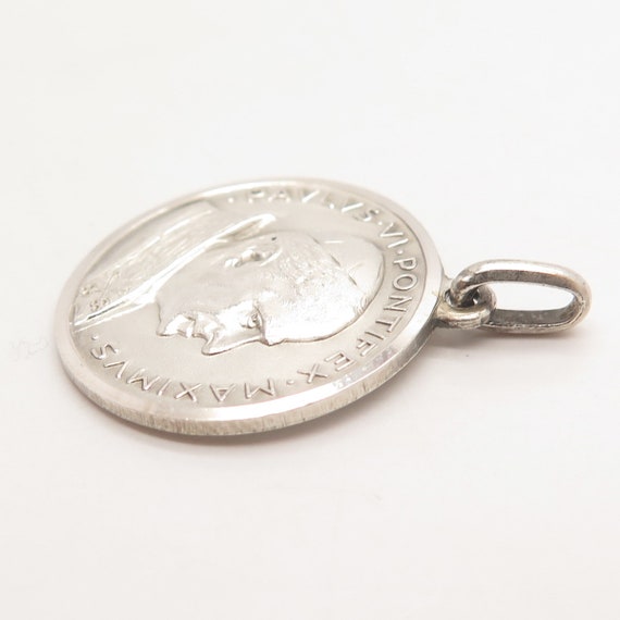 800 Silver Vintage Roma Pope Paulus VI Pontifex Max. … - Gem