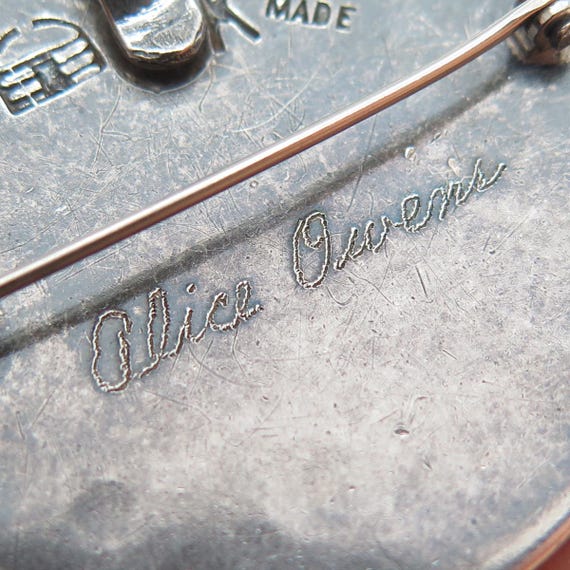 George Kee Navajo Alice Owens Old Pawn Sterling Silve… - Gem