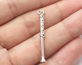 Silver Toned Musical Violin Instrument Pendant Necklace - Etsy