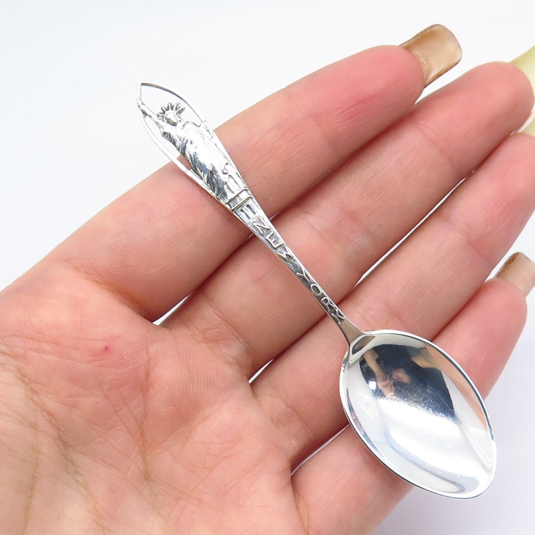 925 Sterling Silver Vintage Bates and Klinke new York Statue of Liberty ...