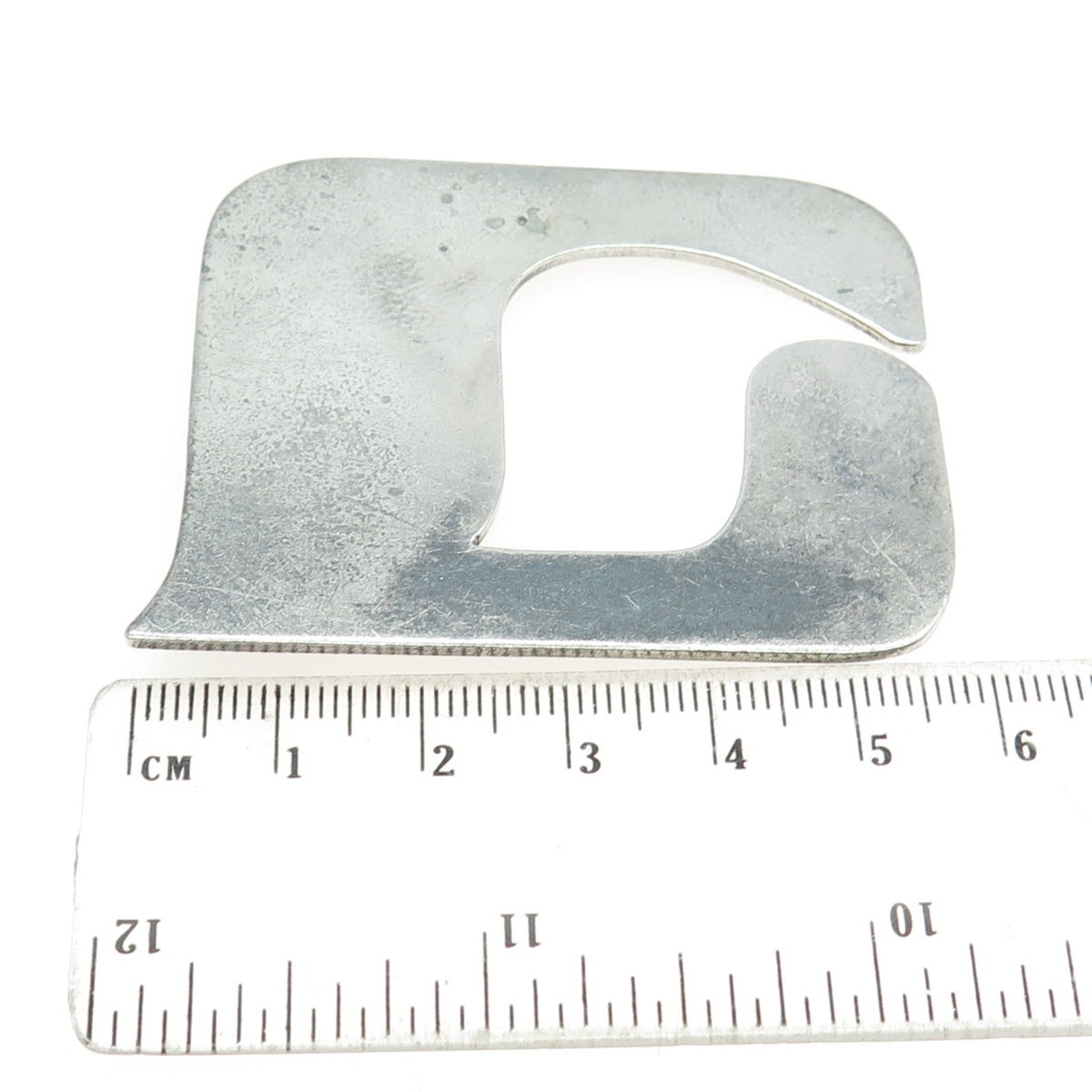 925 Sterling Silver Vintage EK Designs Modernist Pendant - Etsy