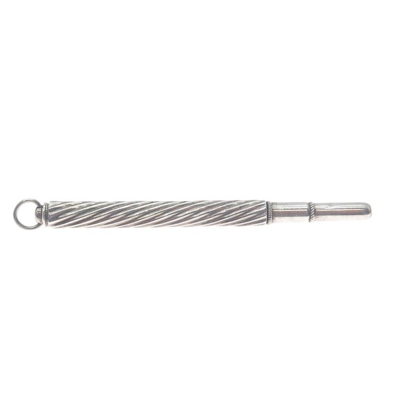 925 Sterling Silver Antique Art Deco Twisted Mechanic… - Gem