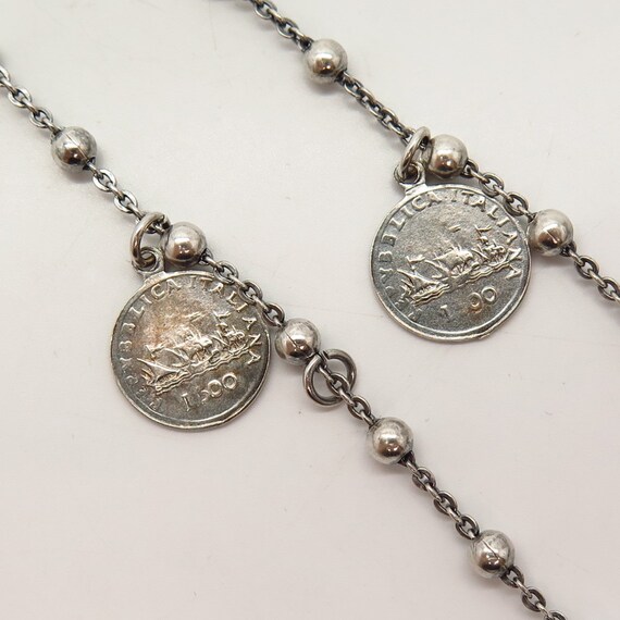 Aluminium / 835 Silver Vintage Italy Assorted Lire Co… - Gem