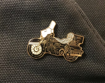 Motorcycle pin | Etsy