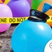 Balloon Crime Scene, Creative Comic Modern Fine Art Print, Unique ...