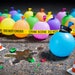 Balloon Crime Scene, Creative Comic Modern Fine Art Print, Unique ...