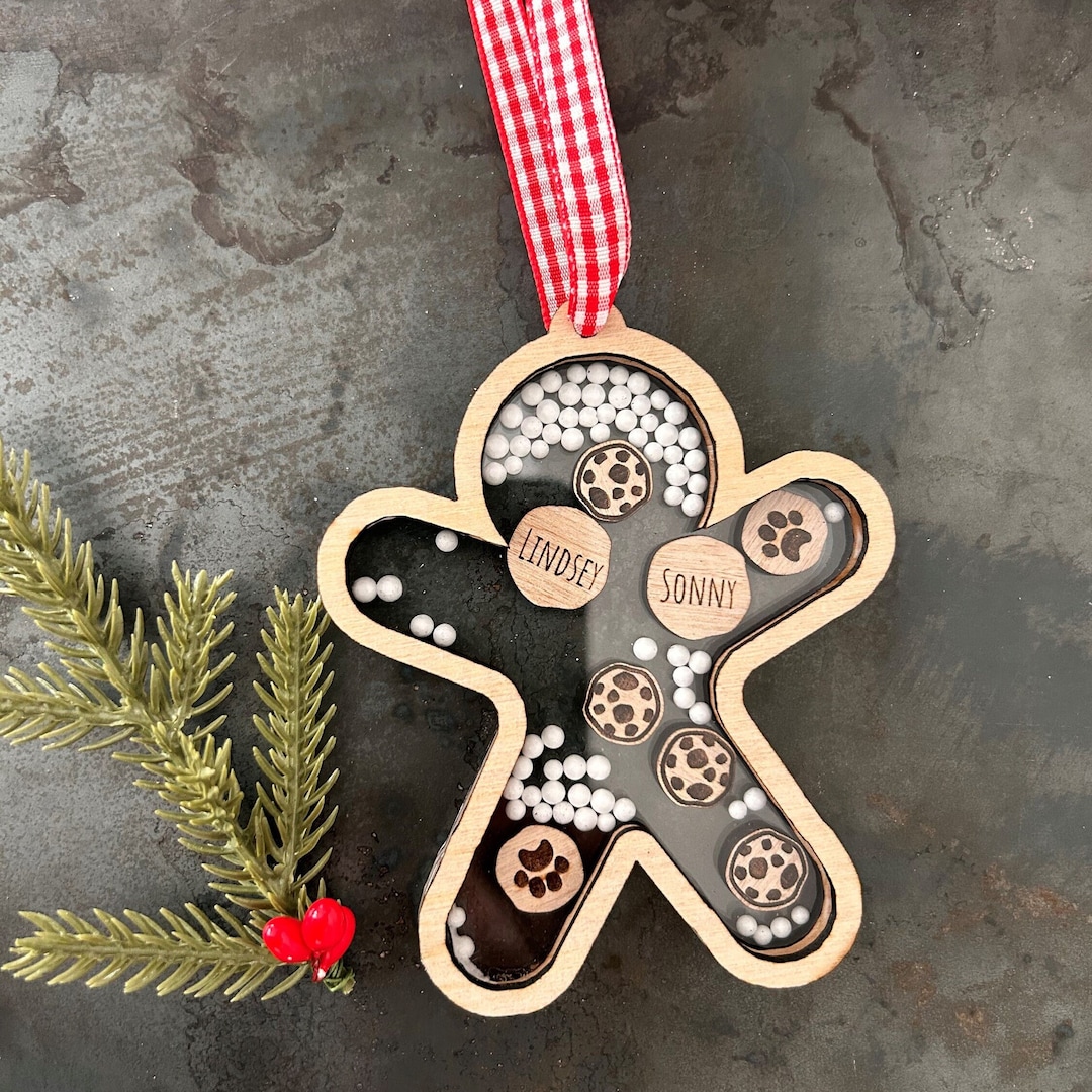 Shaker Ornament Digital Laser Cut File Christmas SVG Digital File ...