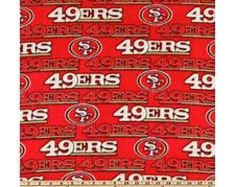 49ers fabric | Etsy