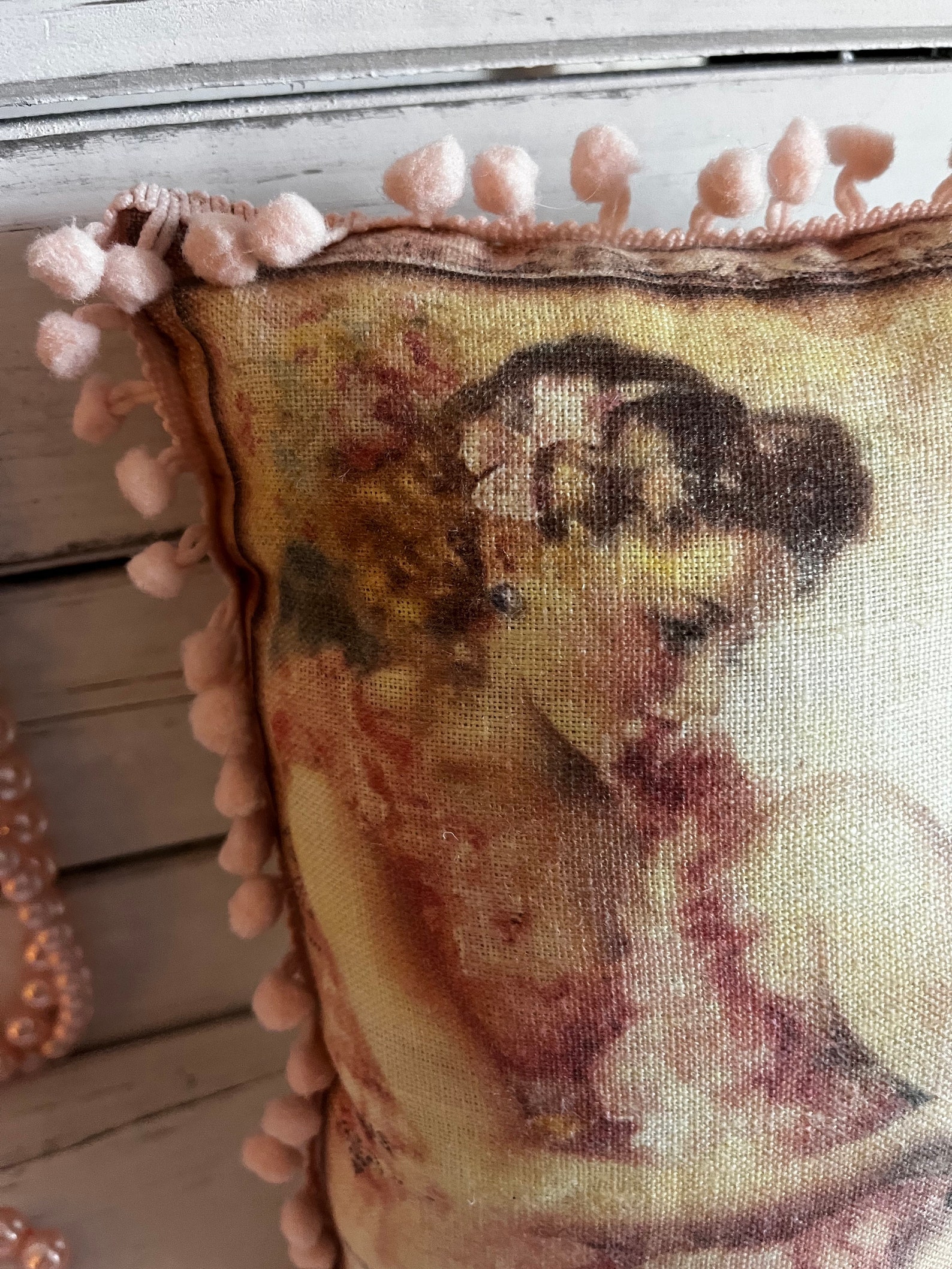 Paris Ballet Dancer Pillow: Vintage Inspired Linen Decor - Etsy