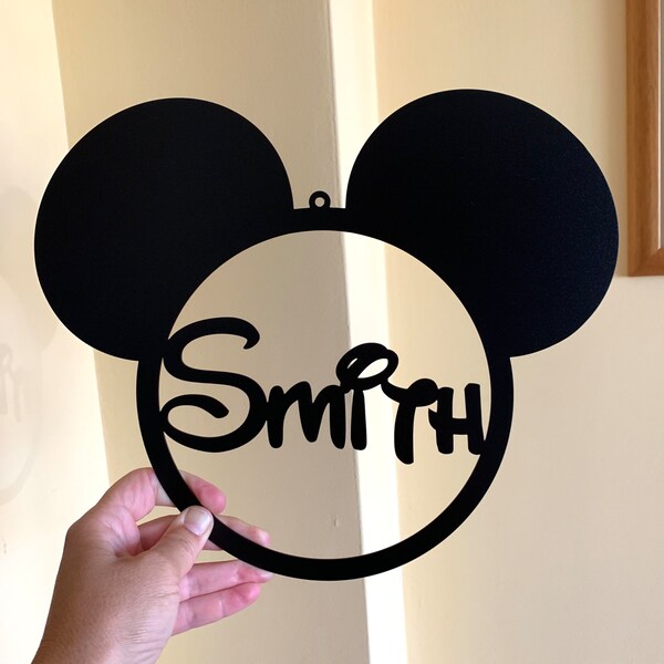 Mickey Monogram - Etsy