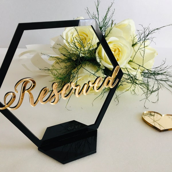 Reserved Table Sign - Etsy