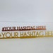 Hashtag Sign Personalized Metal Hashtag Wedding Decoration Freestanding ...