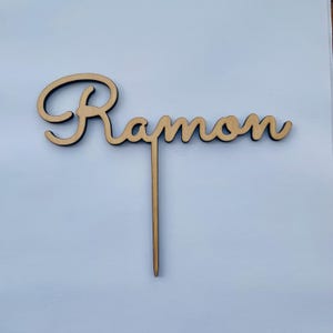 Custom Name Cake Topper – Personalized Birthday & Party Decor for ...