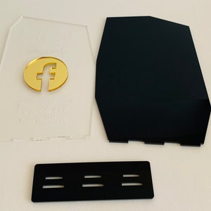 Personalized Facebook Name Sign Social Media Signage Network Your ...