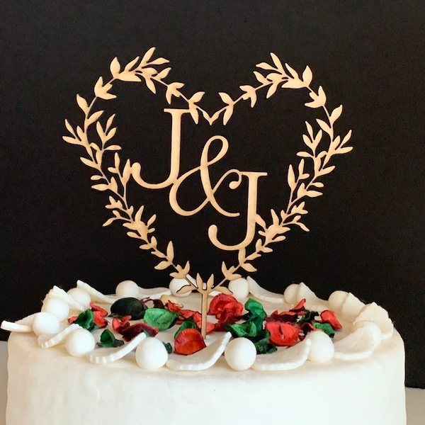 Rustic Cake Topper - Etsy