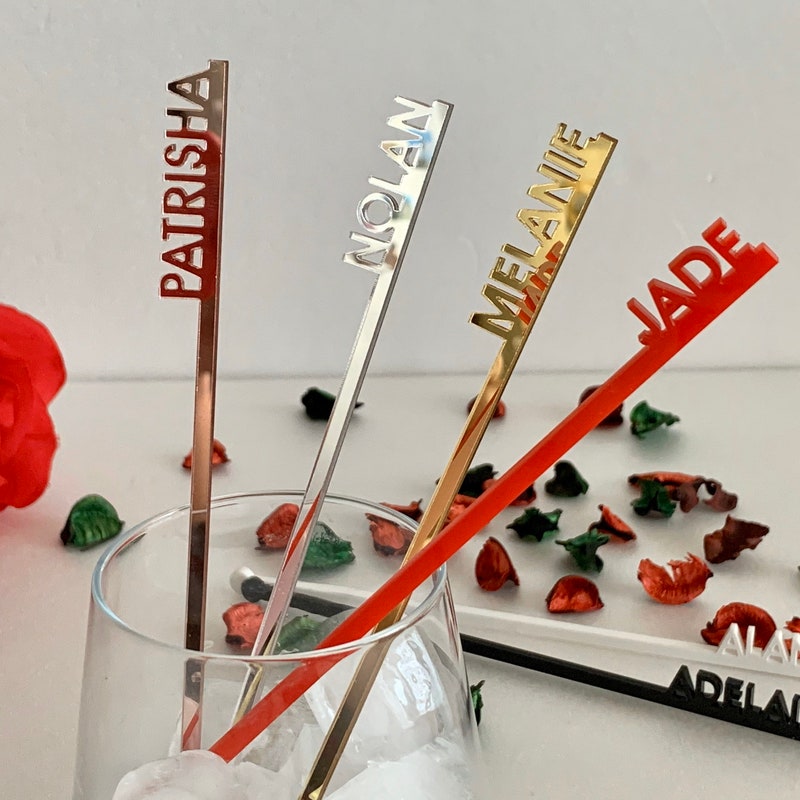 Acrylic Stirrers - Etsy