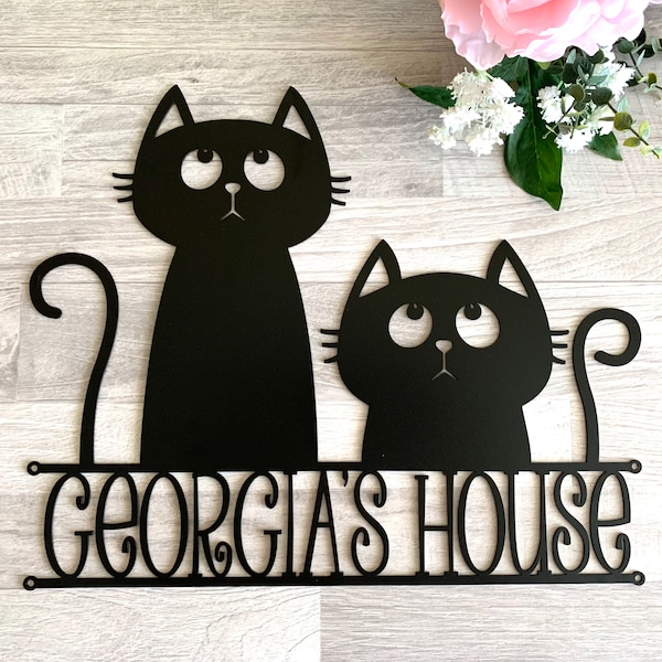 Cat Signs - Etsy